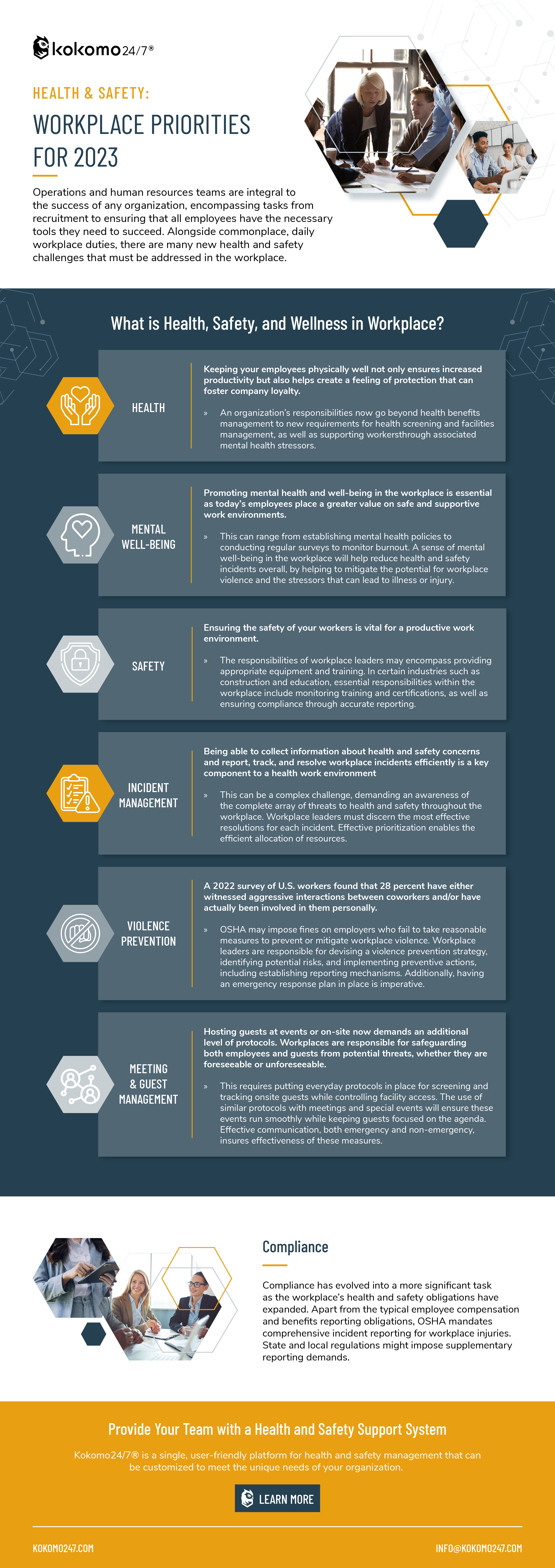 Workplace Priorities for Health and Safety
